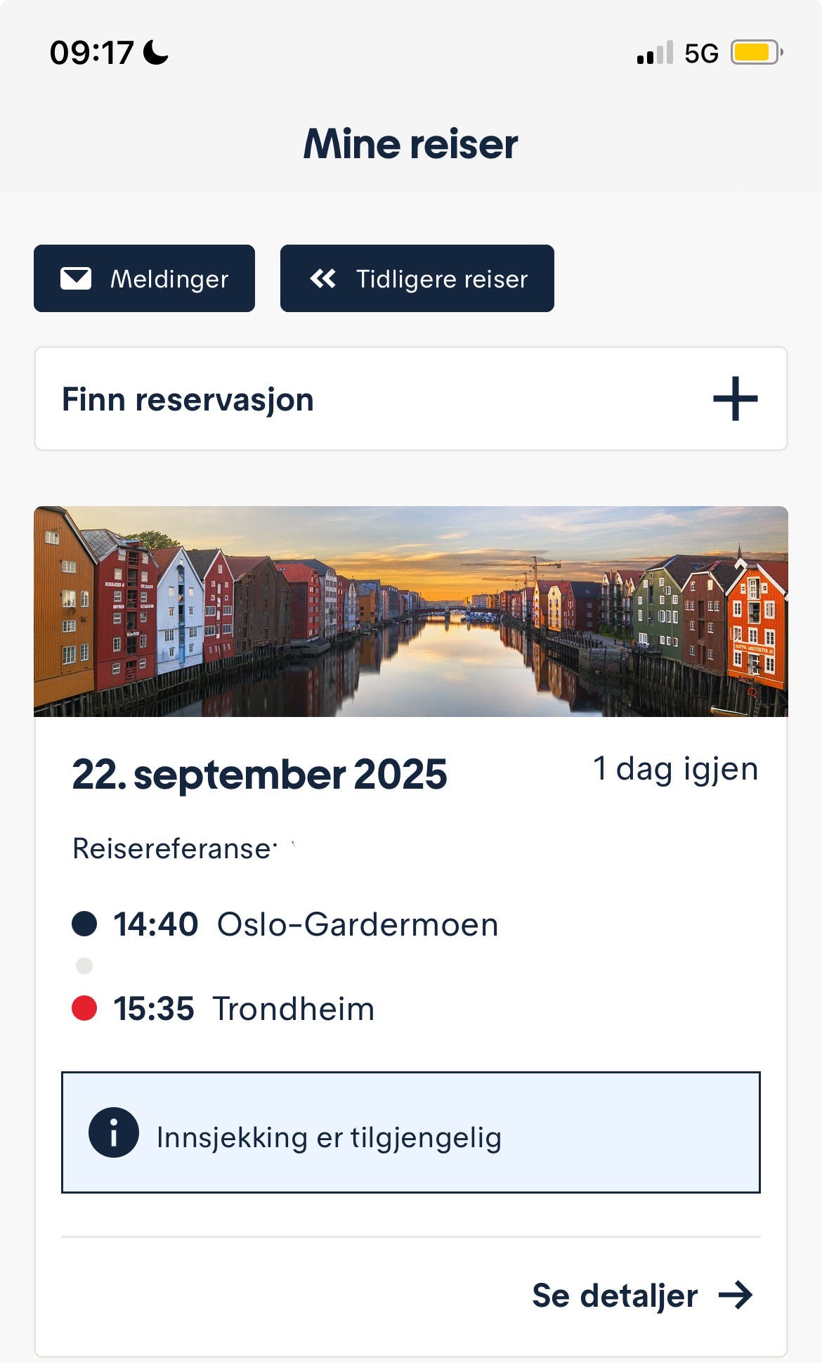 Fly Oslo - Trondheim | FINN-torget