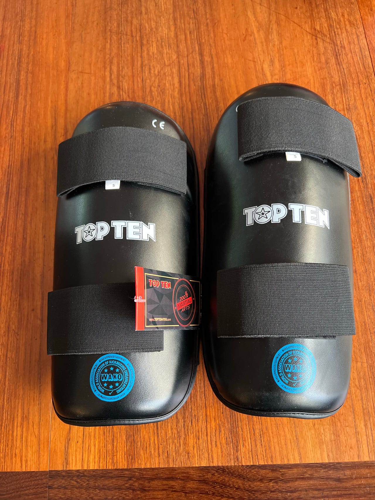 Top Ten Shin Guard S Sort Svart | FINN-torget