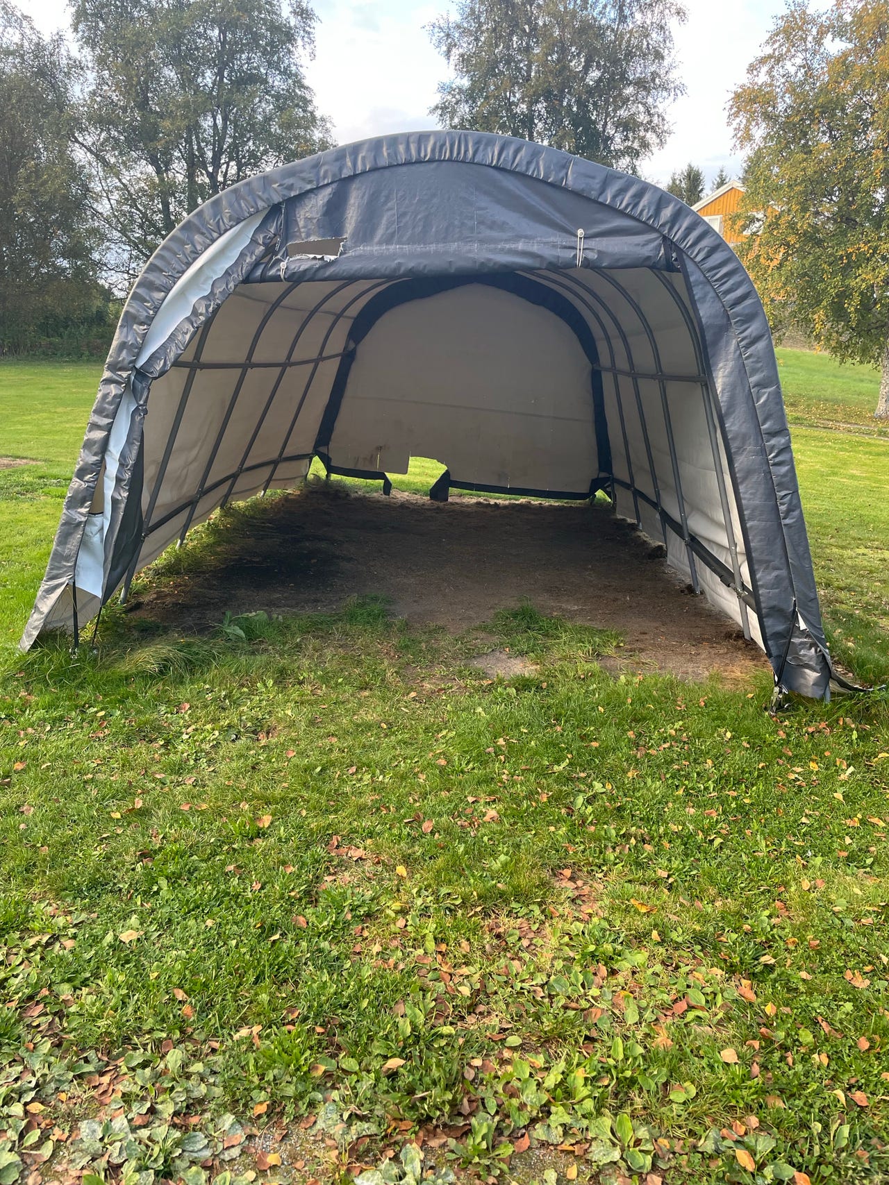 Garasjetelt, ShelterLogic, modell Odden, 3,7 x 6,1 x 2,4 m, | FINN-torget
