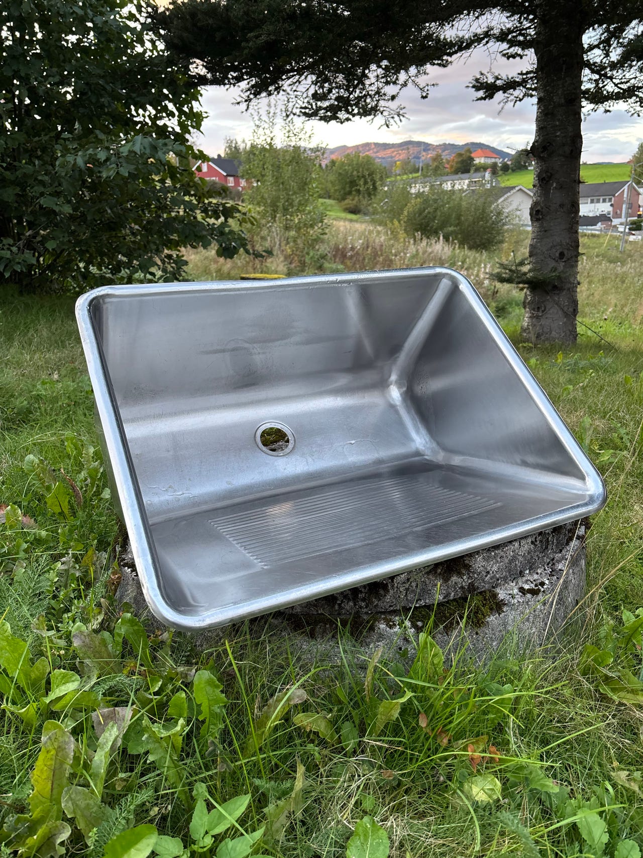 Stor vask i rustfritt stål | FINN-torget