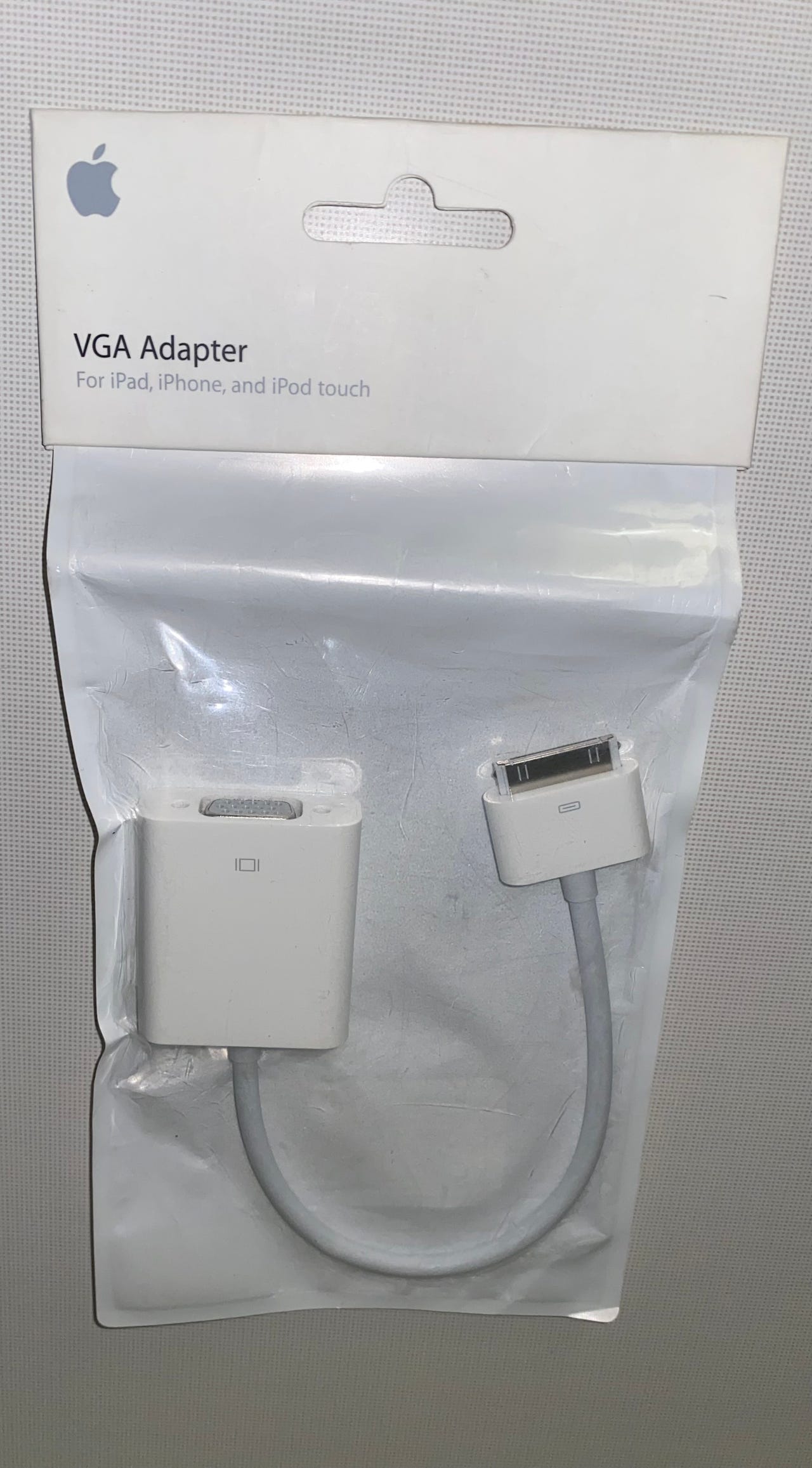 Apple 30-pin to VGA Adapter - MC552ZM/B - Model A1368 | FINN-torget