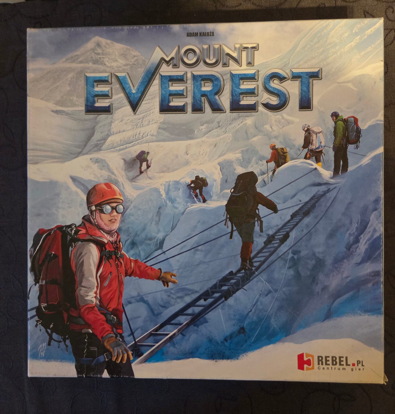 Brettspillet "Mount Everest" av Adam Kaluza, utgitt av Rebel.pl. | FINN-torget