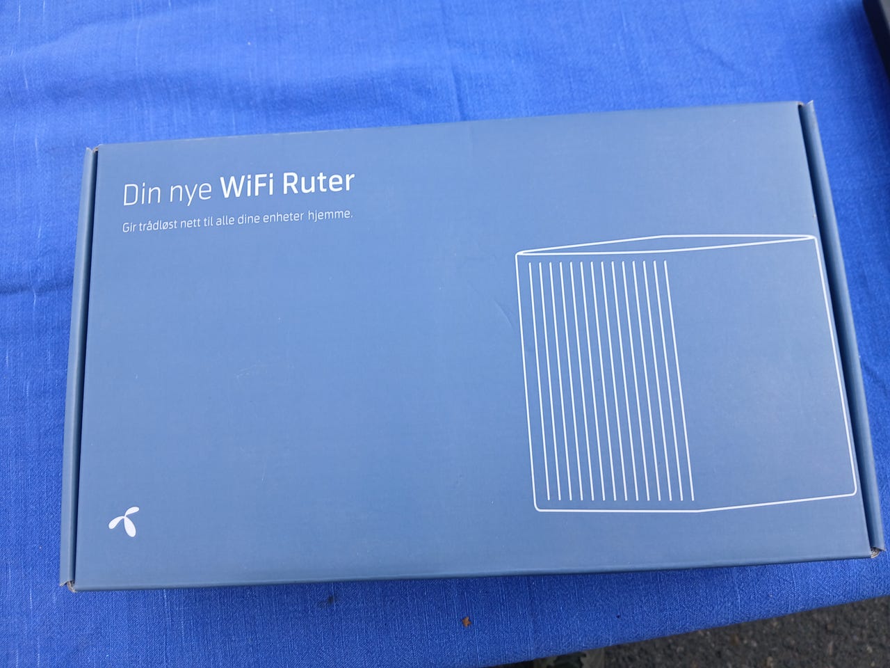 Telenor KAON Media DG2200TN WiFi‑ruter – Ny | FINN-torget