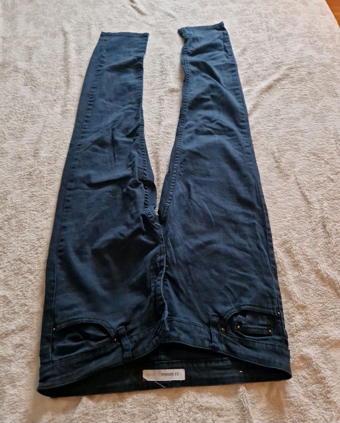 Cubus Gemma Denim Jeans Blå W33 L Dame | FINN-torget