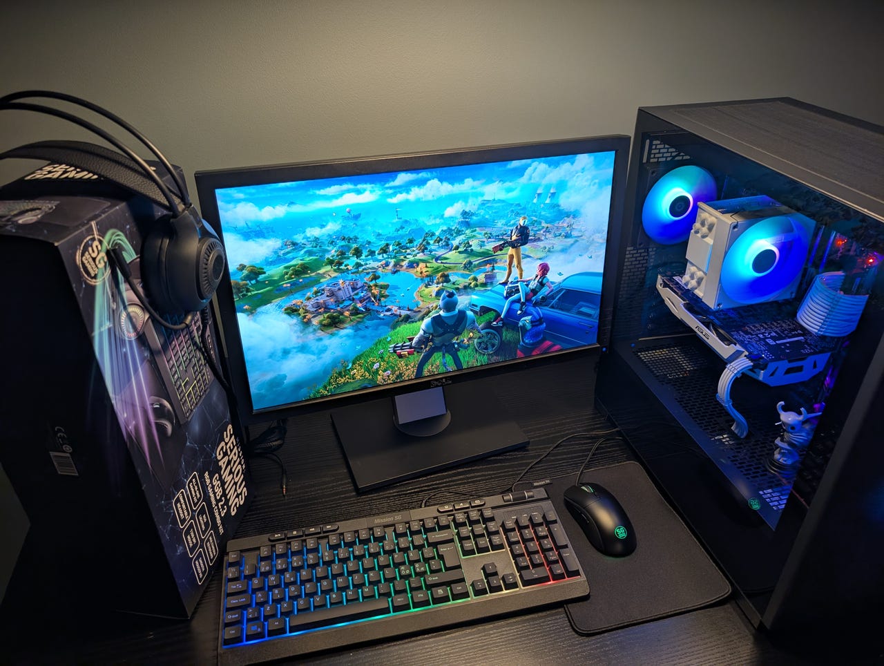 Entry-Gaming Setup med ALT du trenger | GTX 1070 | i5 8400 | 16GB RAM ...