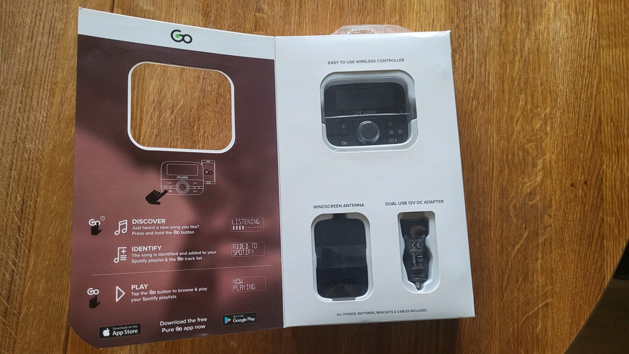 Pure Highway 400 Car DAB+ Radio Adapter med Bluetooth Handsfree | FINN ...