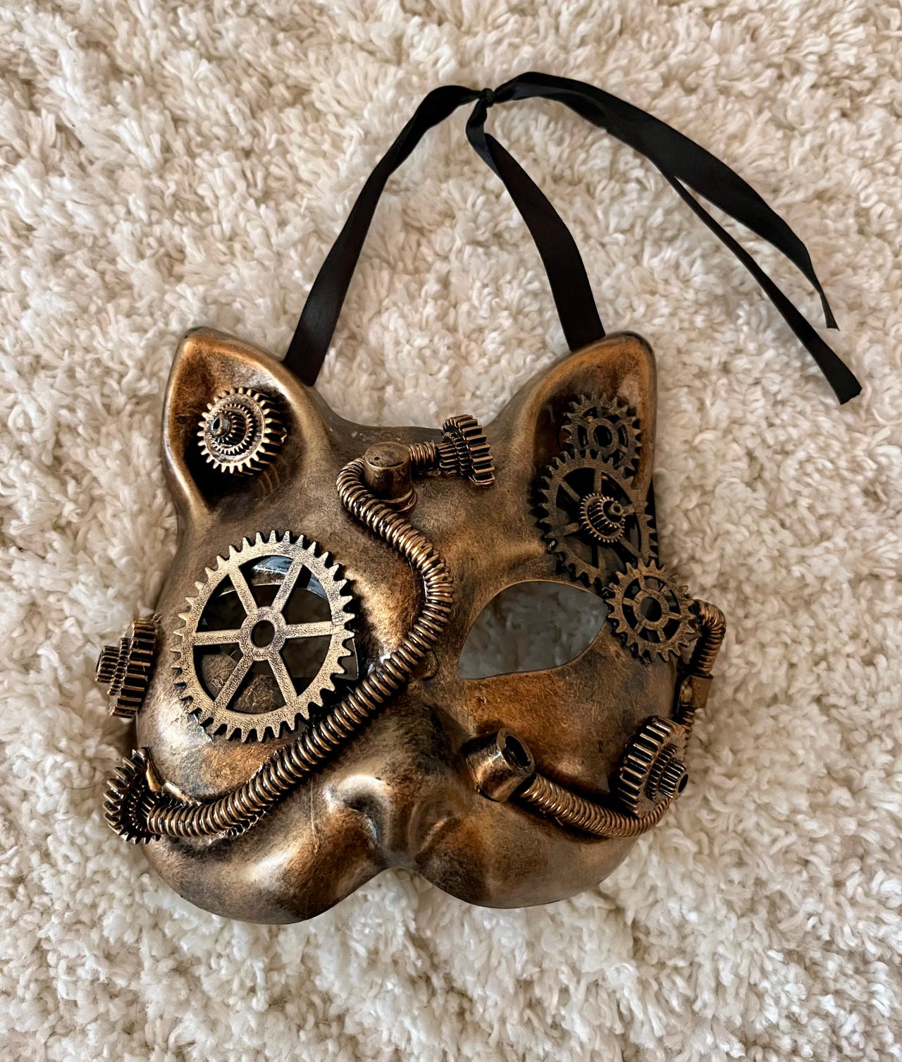 Steampunk cat mask | FINN-torget
