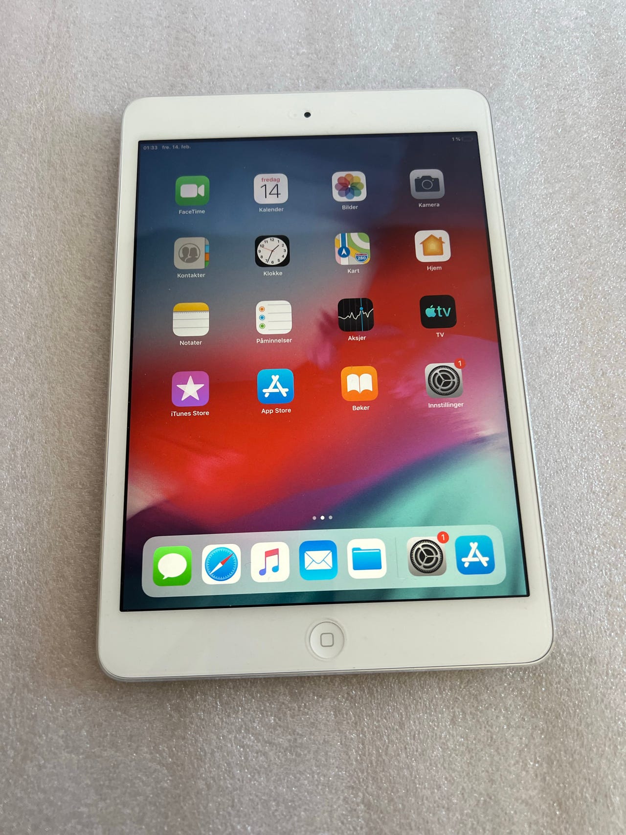 Apple iPad Mini 16 GB Nettbrett Sølv | FINN-torget