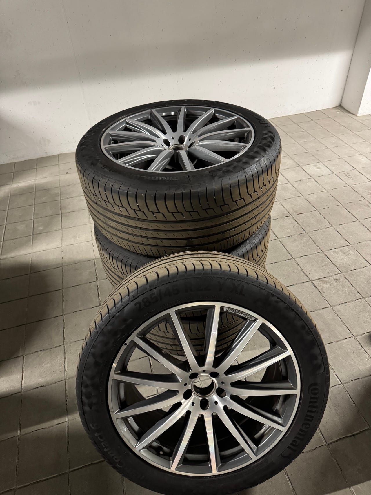 22" Mercedes GLS originale AMG felger med sommerdekk 285/45R22 | FINN ...