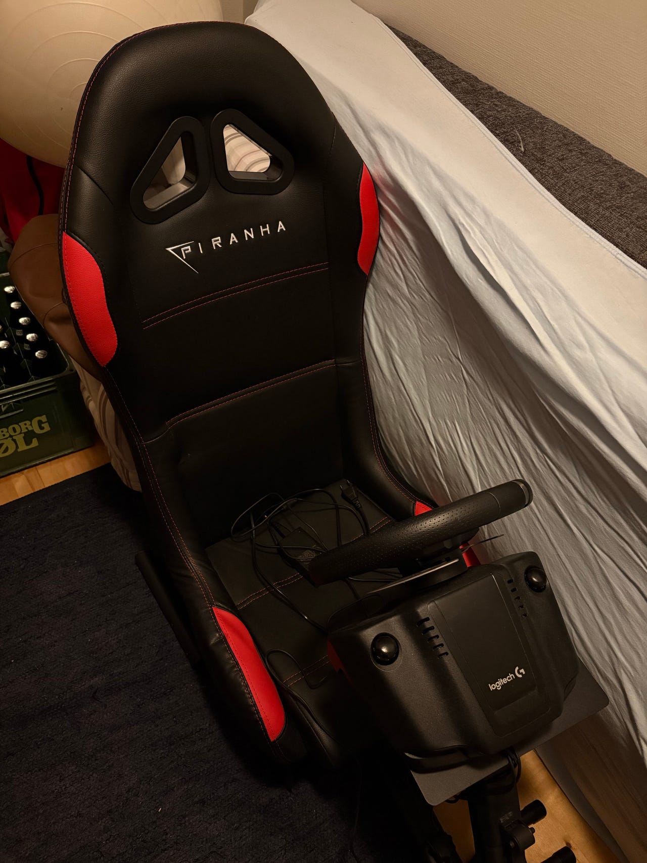 Logitech G920 + Piranha Racing Seat | FINN-torget