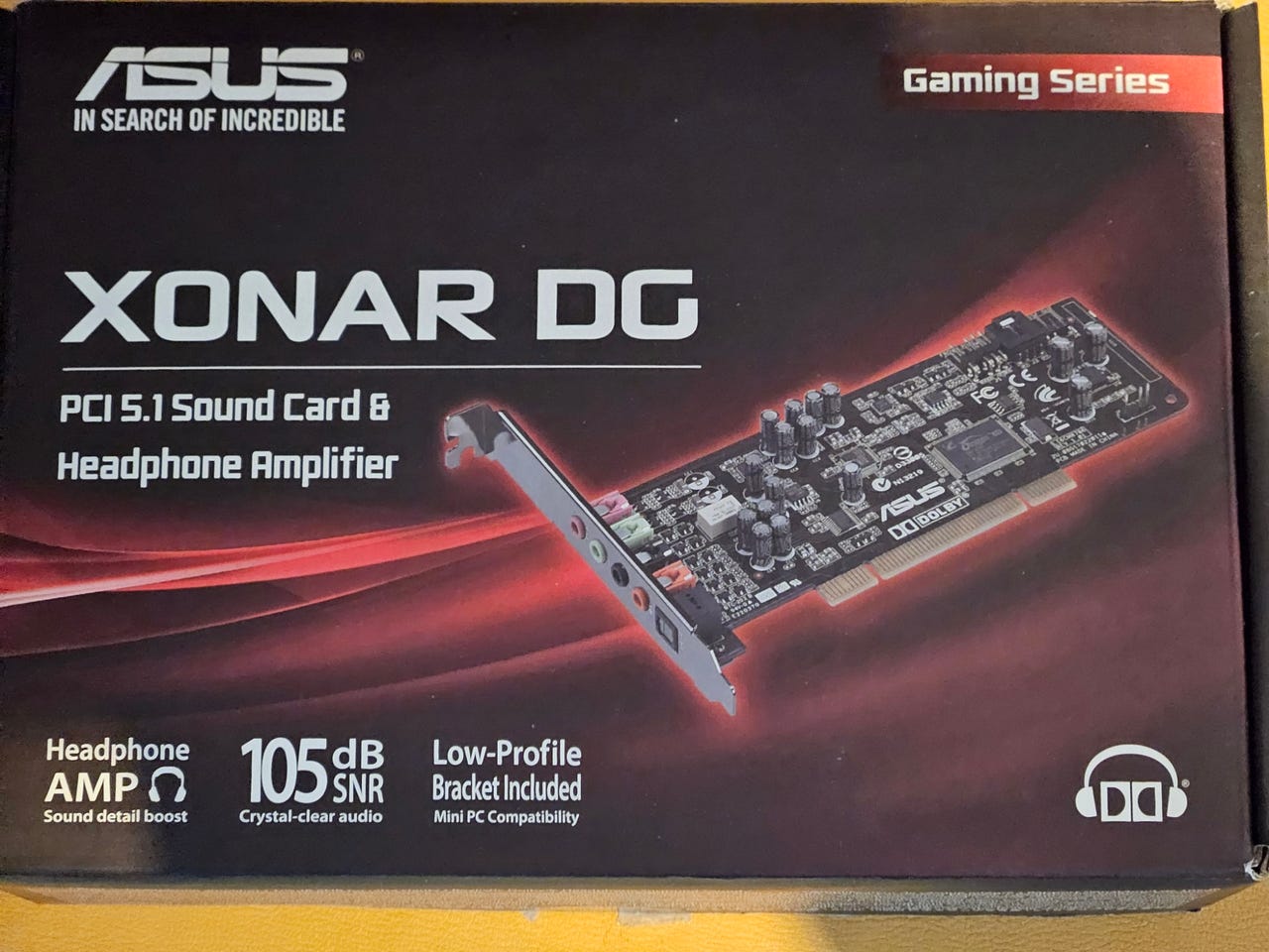 Asus Xonar DG PCI 5.1 Lydkort | FINN-torget