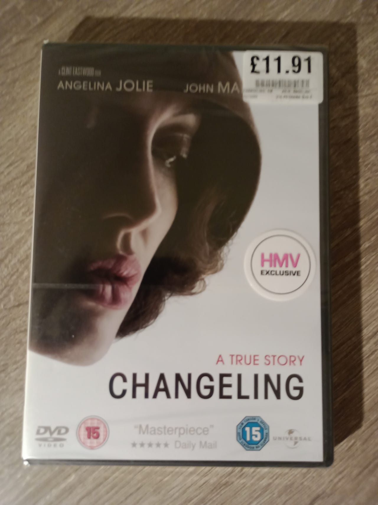 Changeling DVD Film Drama Engelsk | FINN-torget