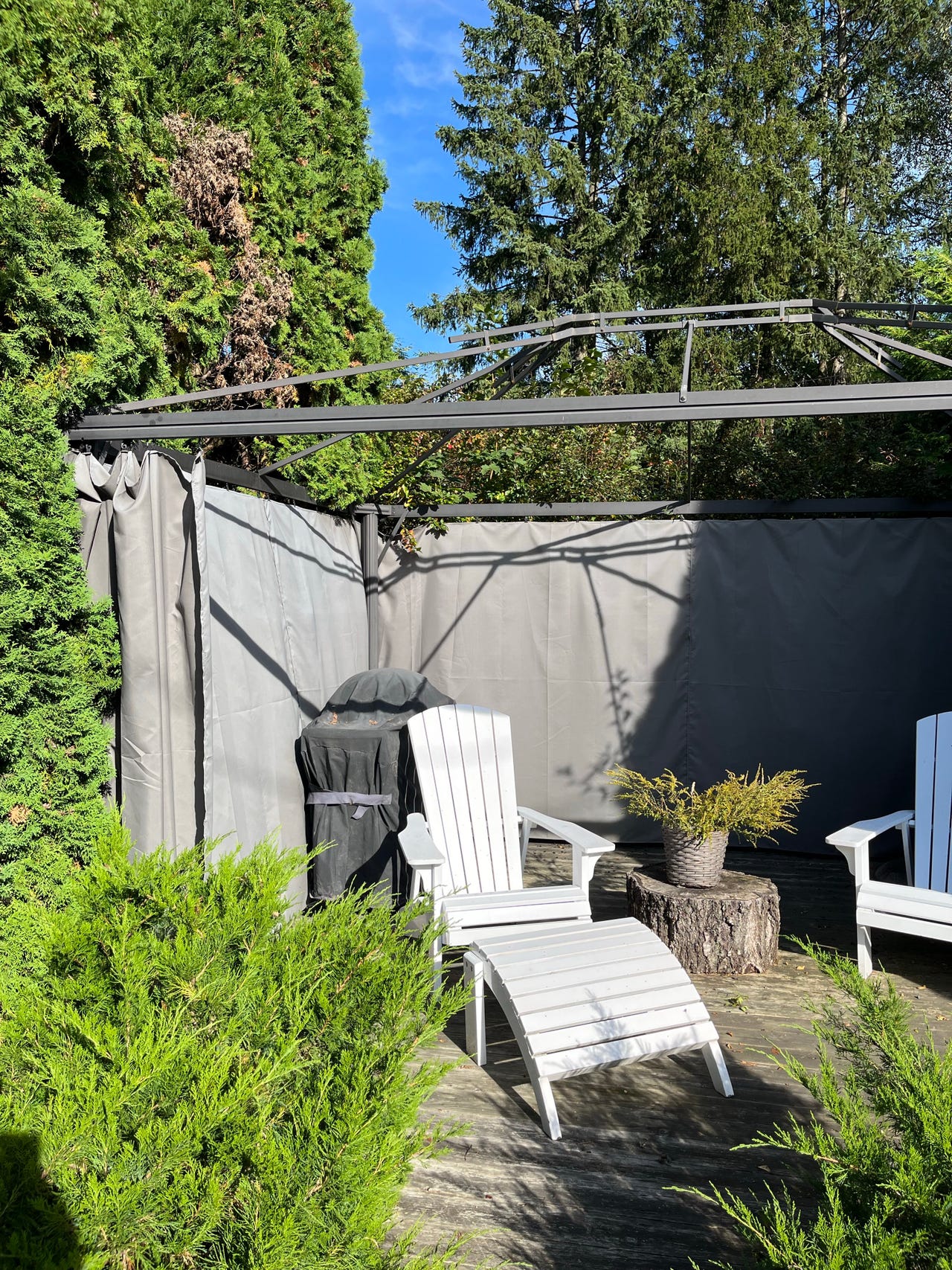 Pergola med väggar 4x3 meter | FINN-torget