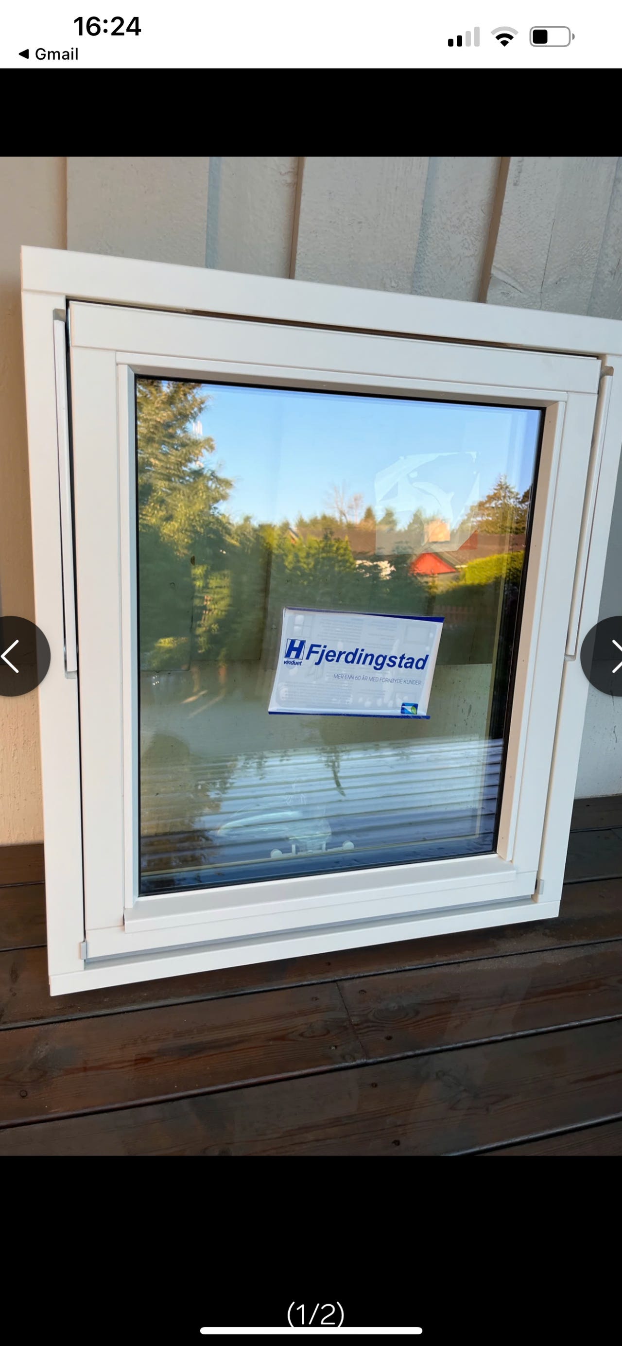 Fjerdingstad vindu 70x80cm3-lags glass | FINN-torget