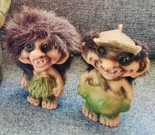 To snodige Nyform troll | FINN-torget