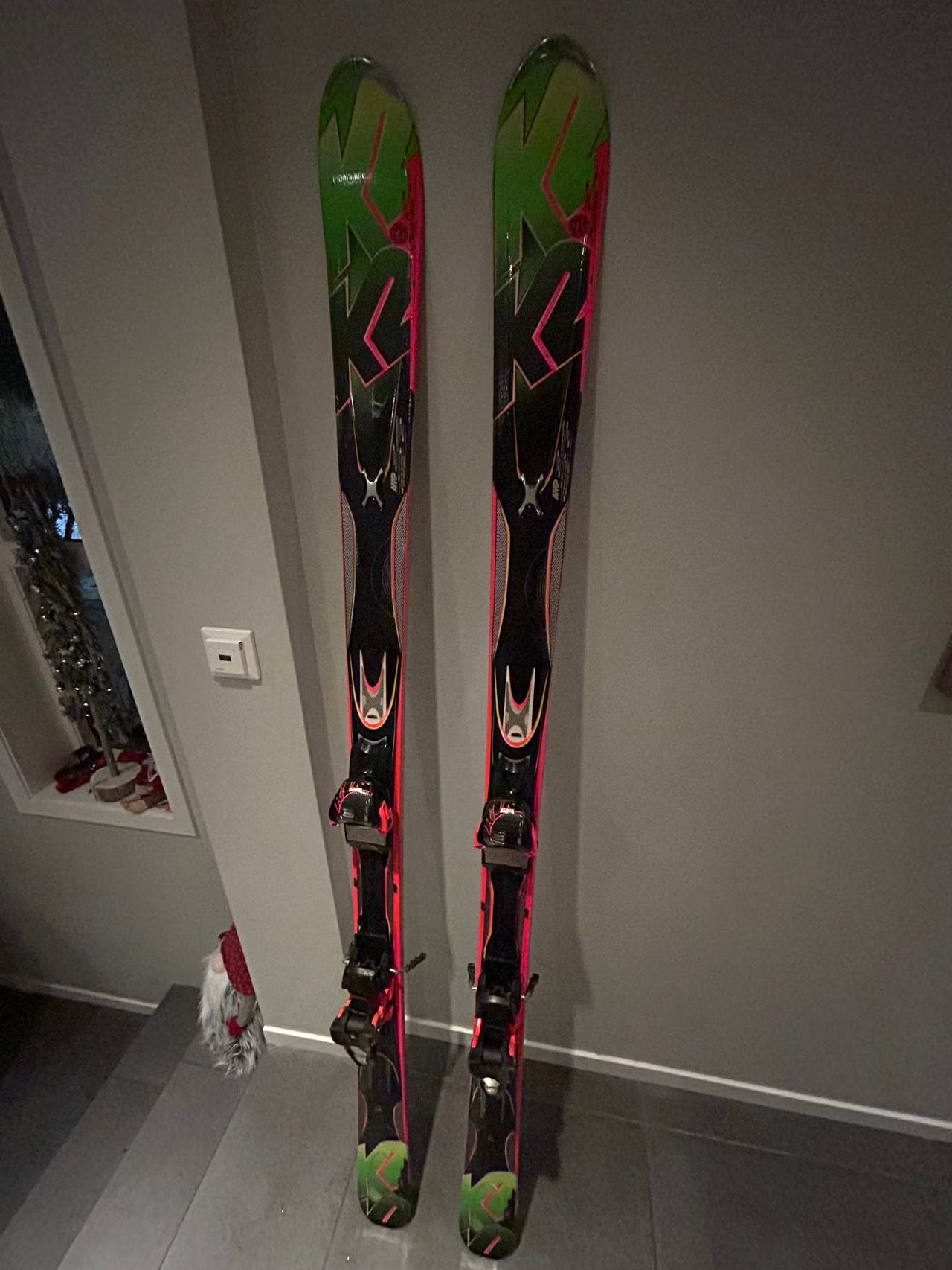 K2 Amp allmountainski slalåmski slalomski med marker-bindinger | FINN ...