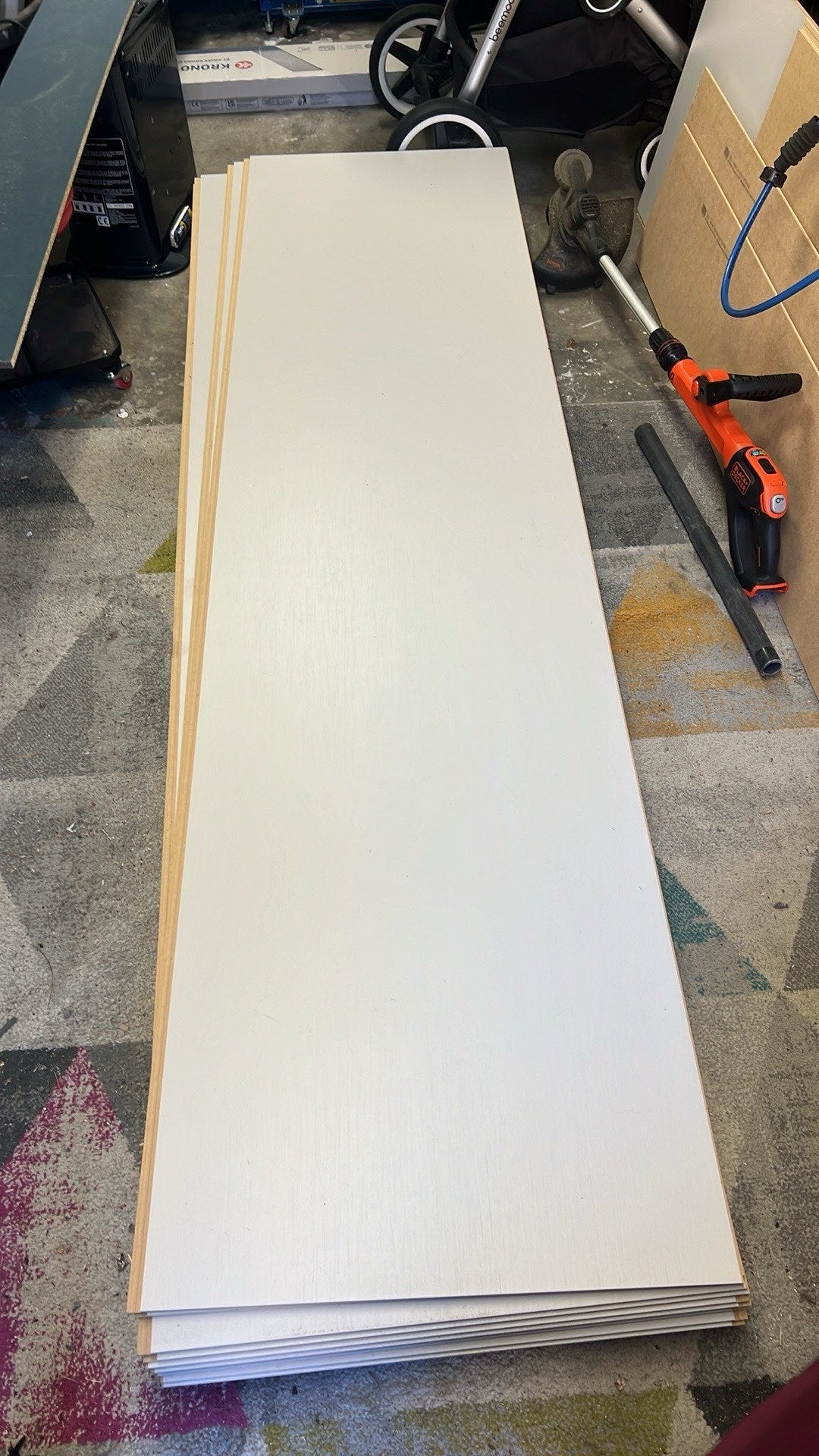 Smartpanel Struktur Trend Lys Sand Panel 11x620x2390 mm | FINN-torget