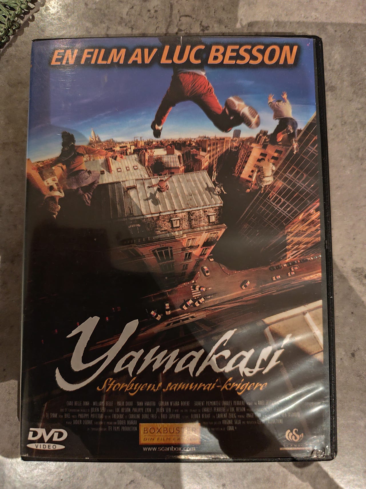 Yamakasi ( DVD) Storbyens samurai krigere - Luc Besson | FINN-torget