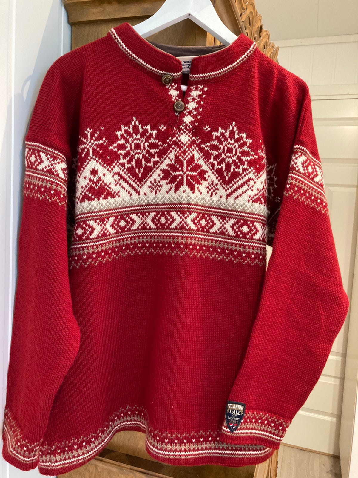 Veldig fin Dale genser i ren ull.str.L | FINN-torget