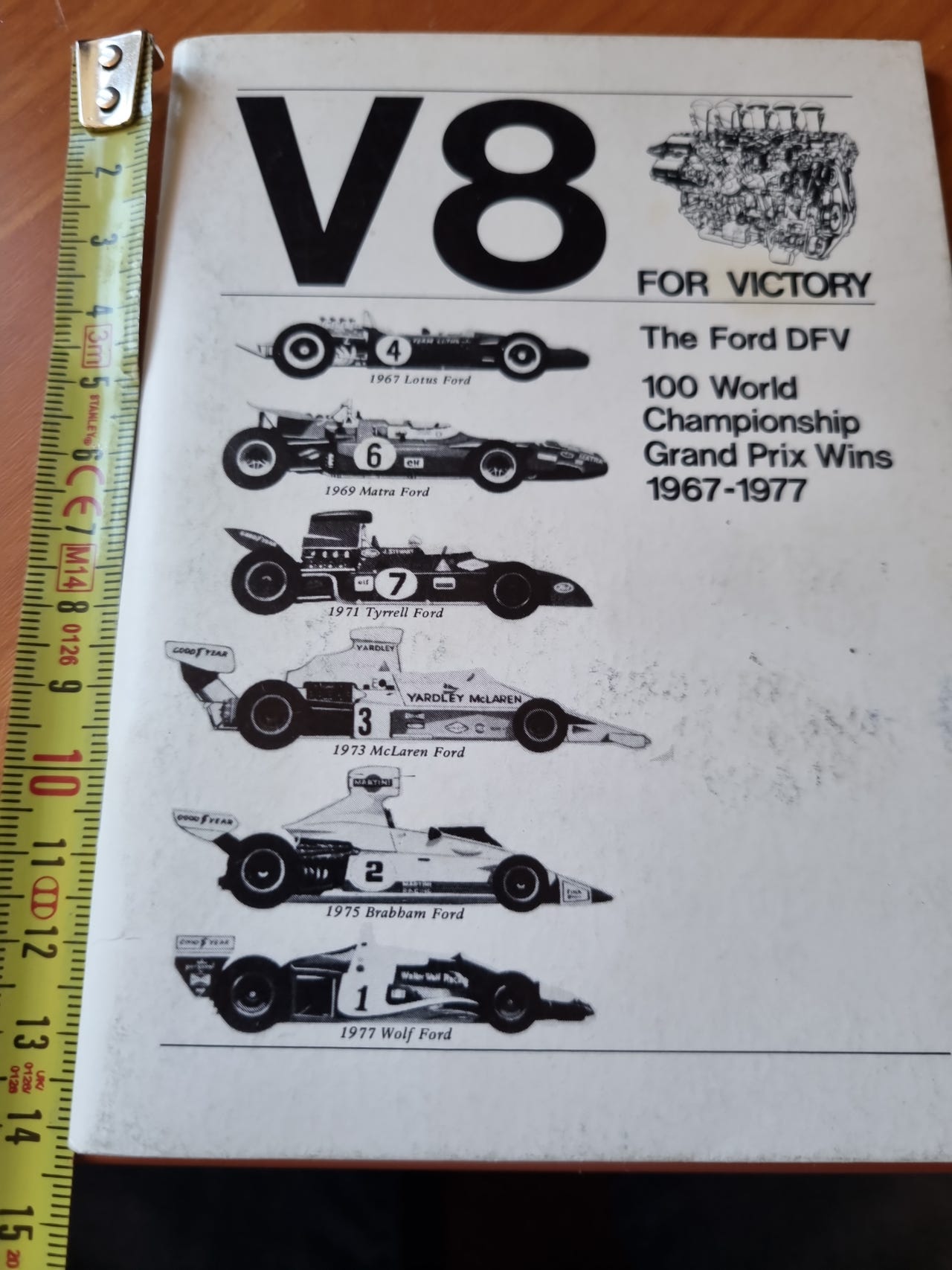 Ford DFV Formel 1 V8-motor Historiske Data | FINN-torget