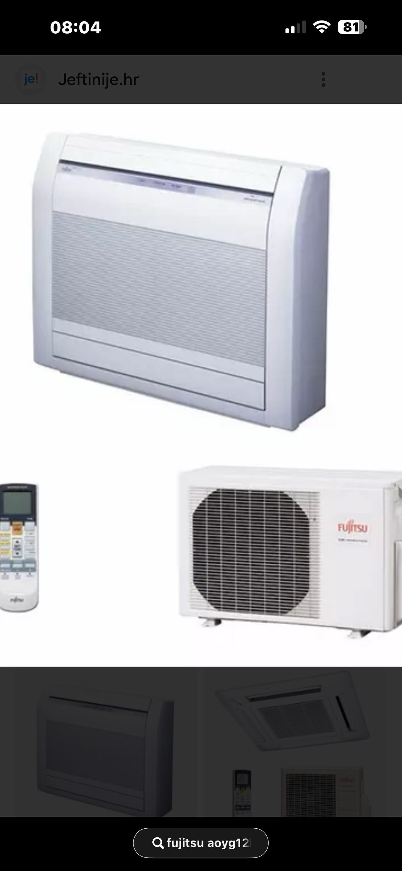 Fujitsu varmepumpe gulvmodell | FINN-torget