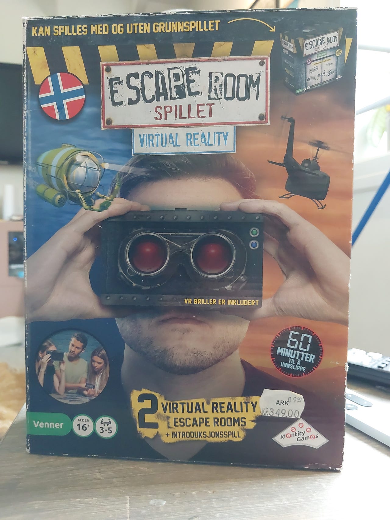 Escape Room Virtual Reality Spill VR-briller | FINN-torget