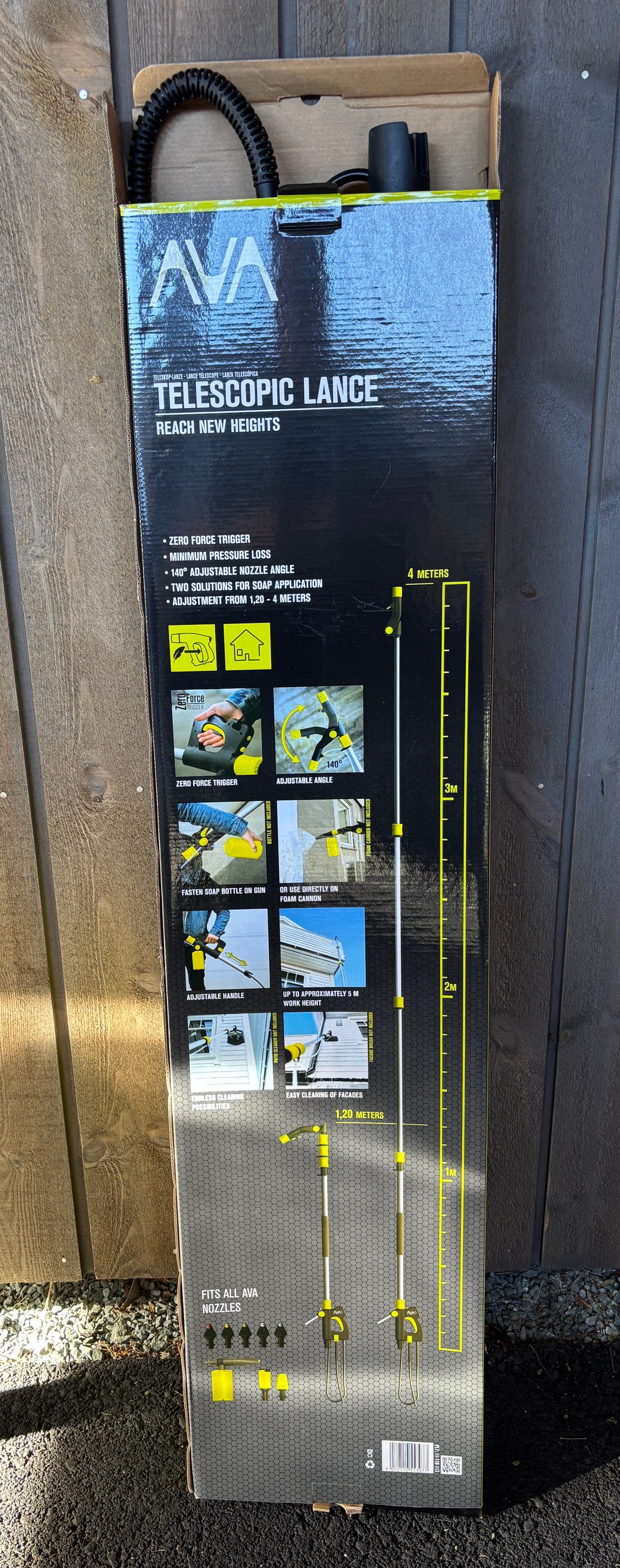 AVA Telescopic Lance 4 meter | FINN-torget