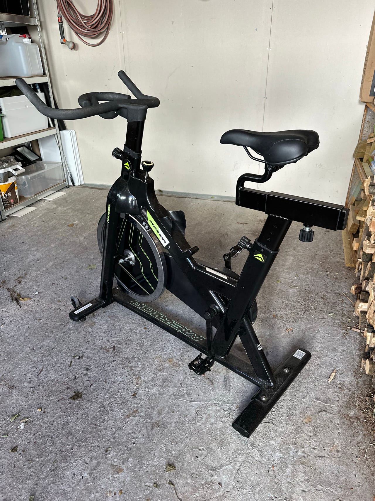 Spinning Sykkel Treningssykkel Svart | FINN-torget