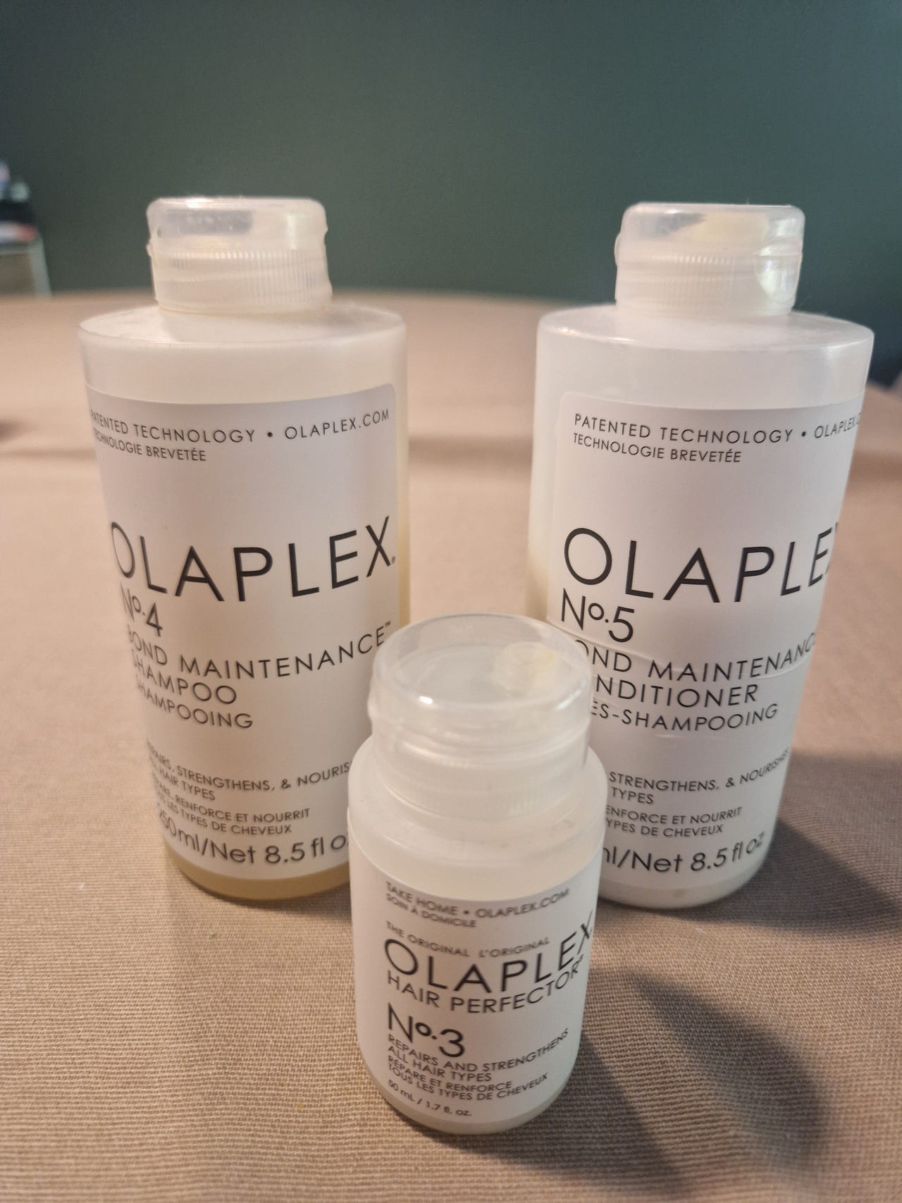 Olaplex no. 3, 4 og 5 selges 350kr! | FINN-torget