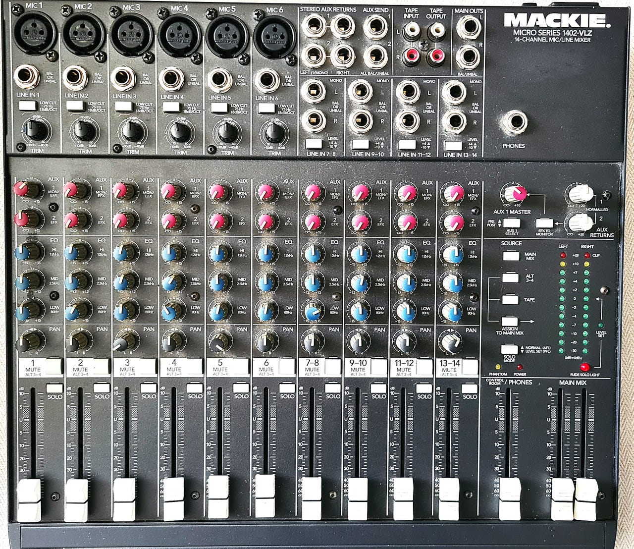 MACKIE 1402 -VLZ - 14 kanals mikser. Kan sendes. | FINN-torget