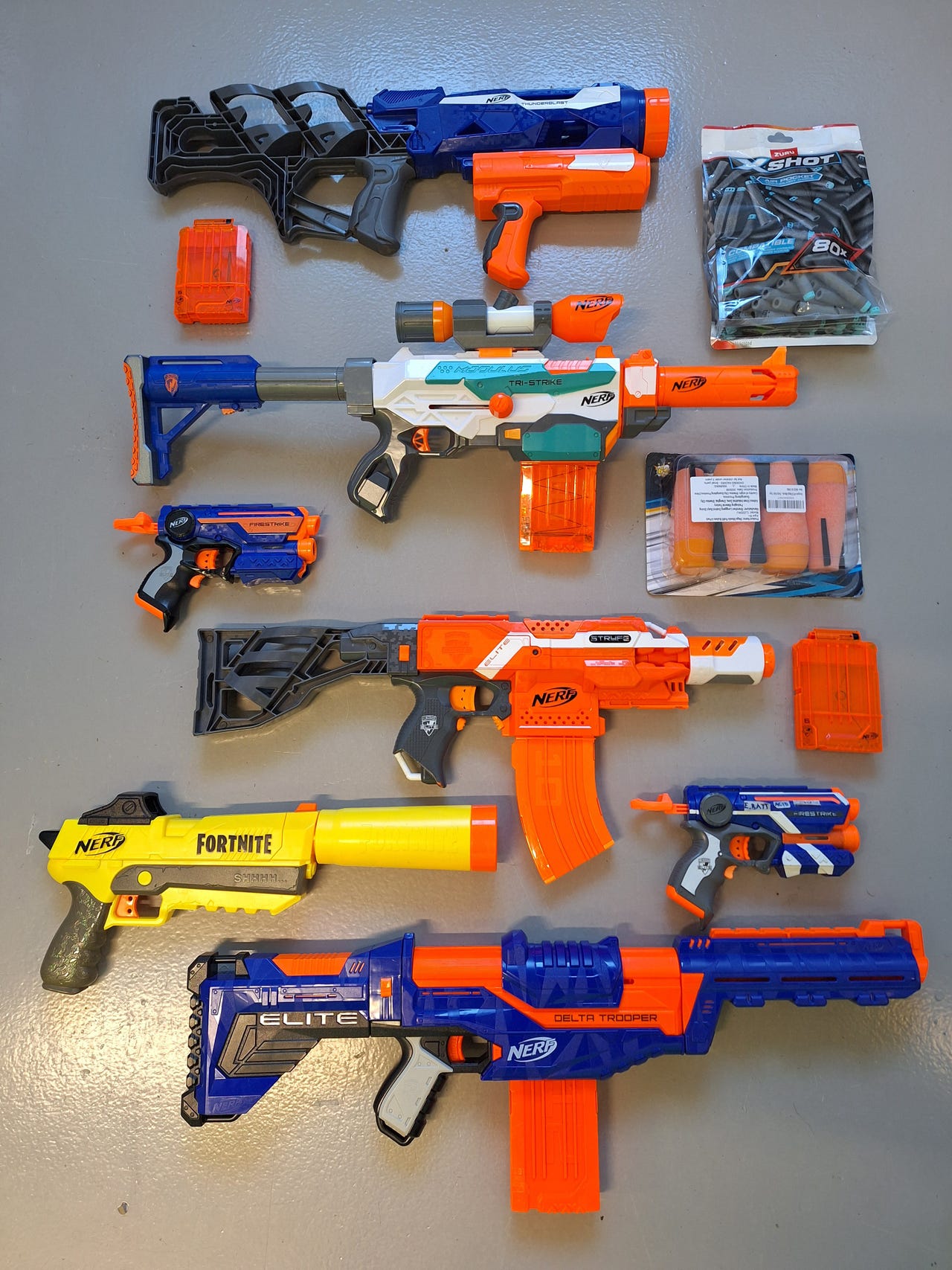NERF-samling ink skudd og vester | FINN-torget
