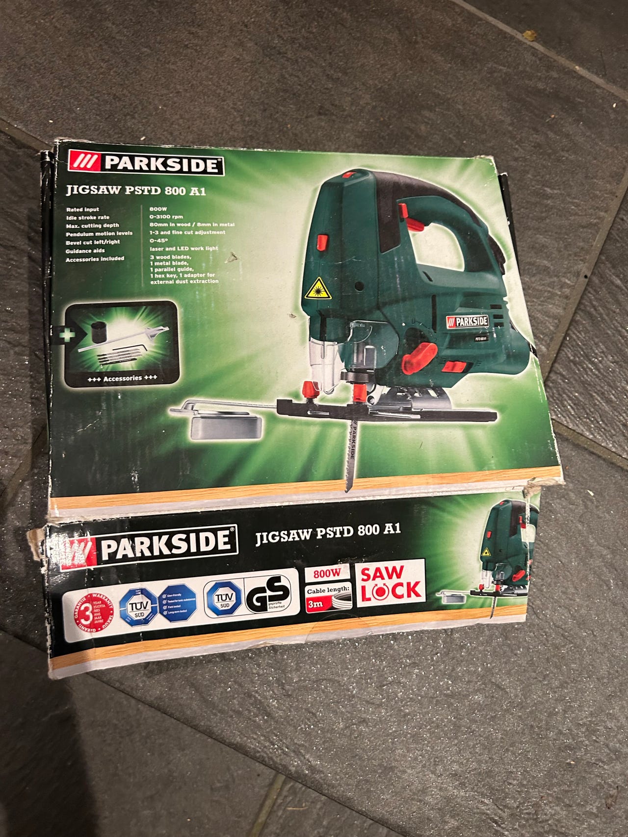 Parkside PSTD 800 A1 Stikksag 800W | FINN-torget