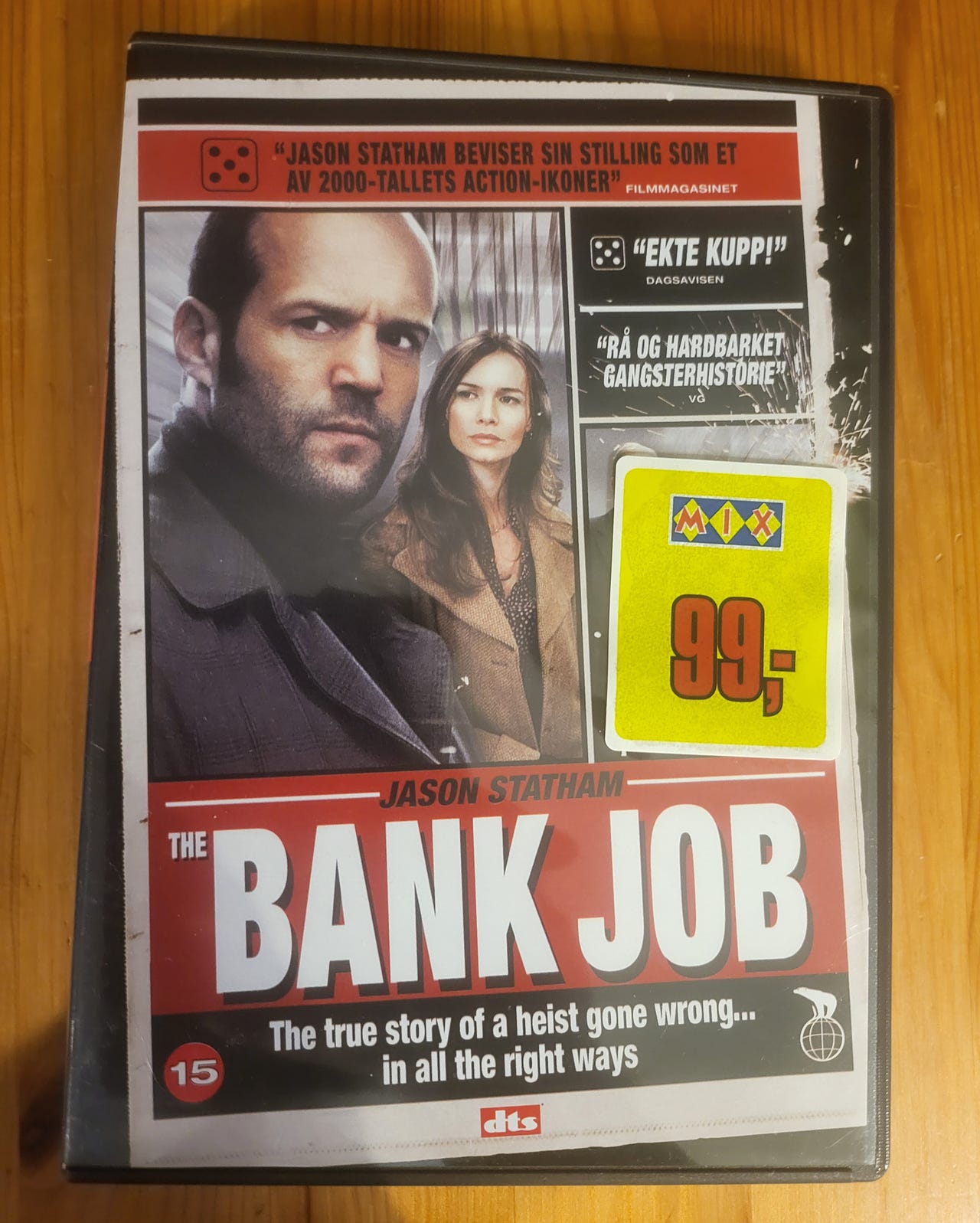 The Bank Job DVD Actionfilm Engelsk | FINN-torget