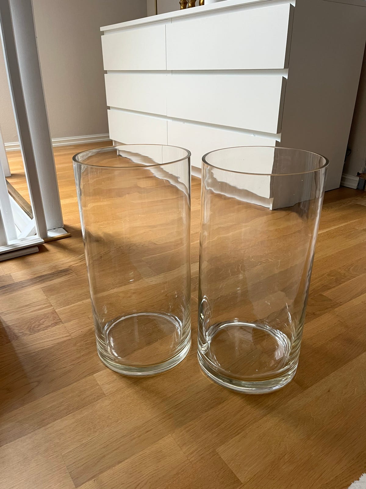 2 store vaser/lykter | FINN-torget