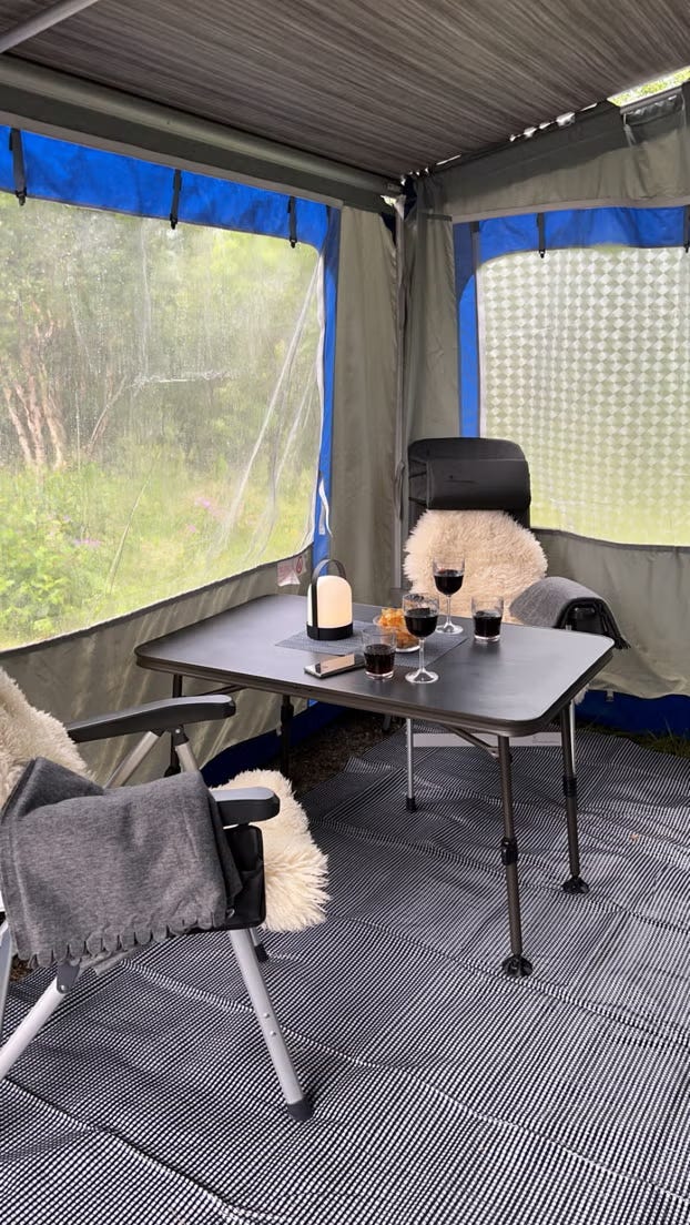 To Isabella campingstoler selges | FINN-torget