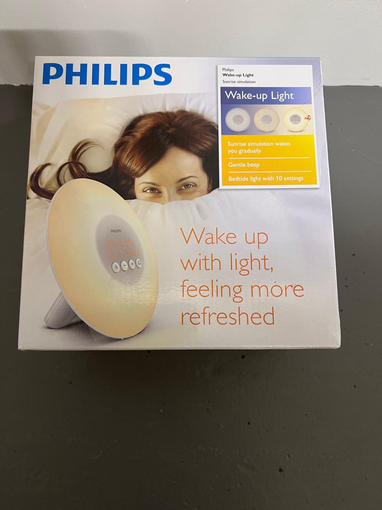 Philips Wake-up Light – våkn naturlig med soloppgangssimulering | FINN ...