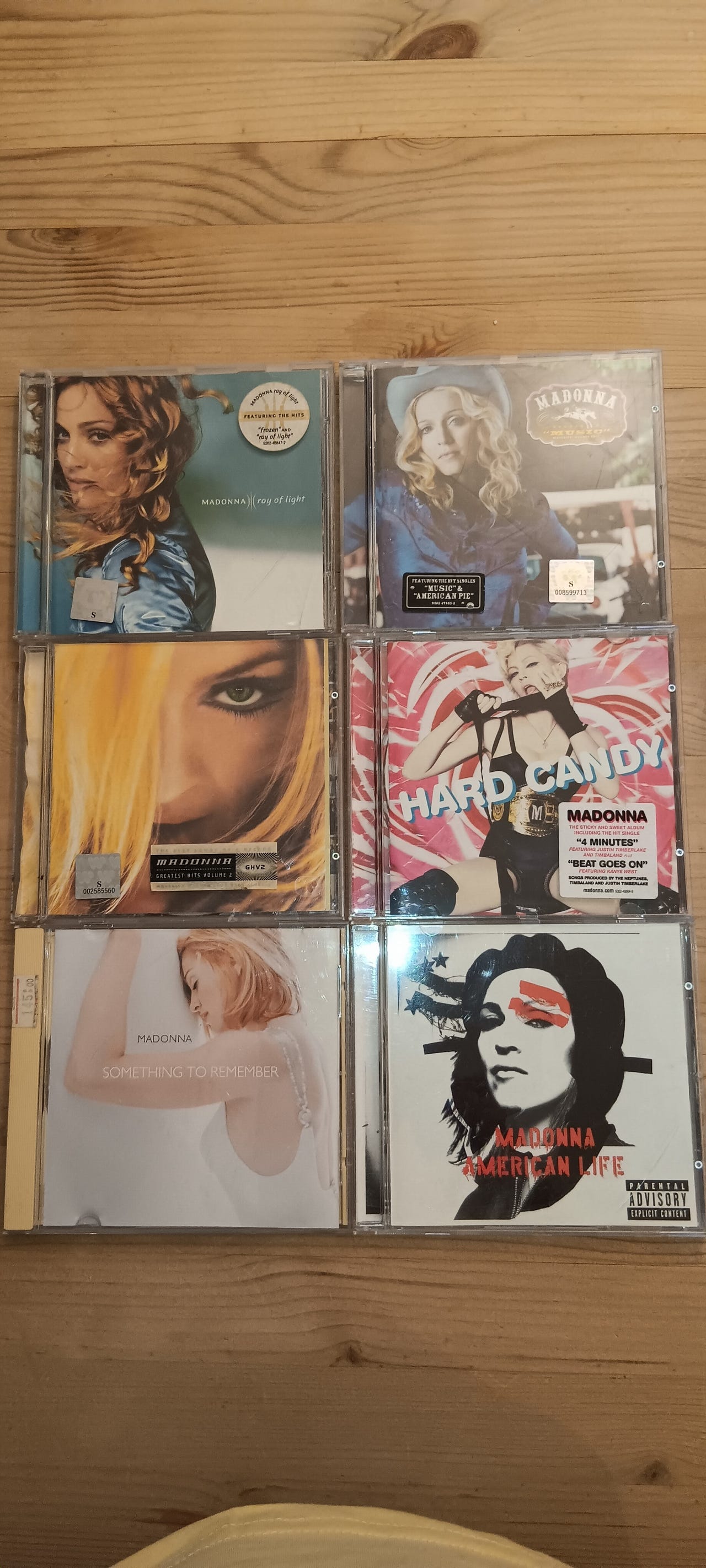 Madonna CD-samling 6 stk album. | FINN-torget