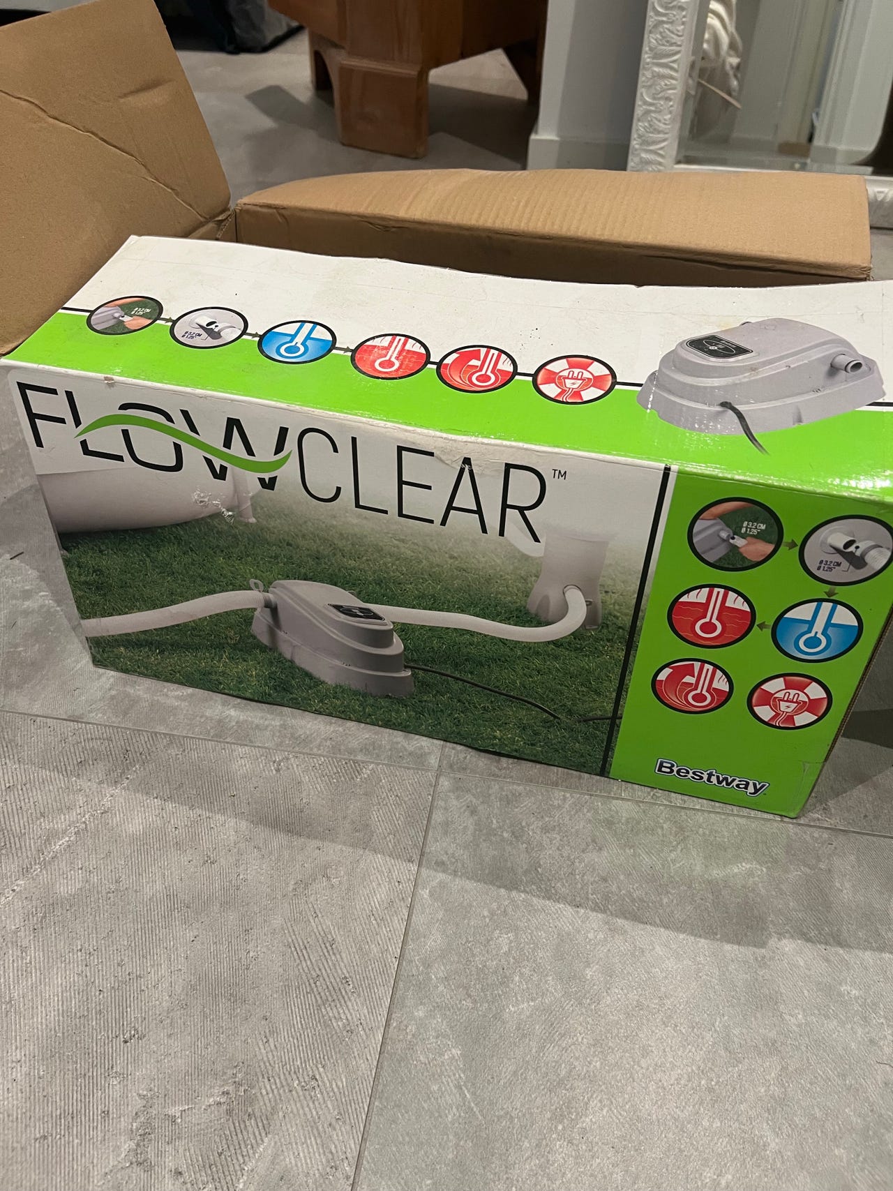 Bassengvarmer - Bestway Flowclear Pool Heater | FINN-torget