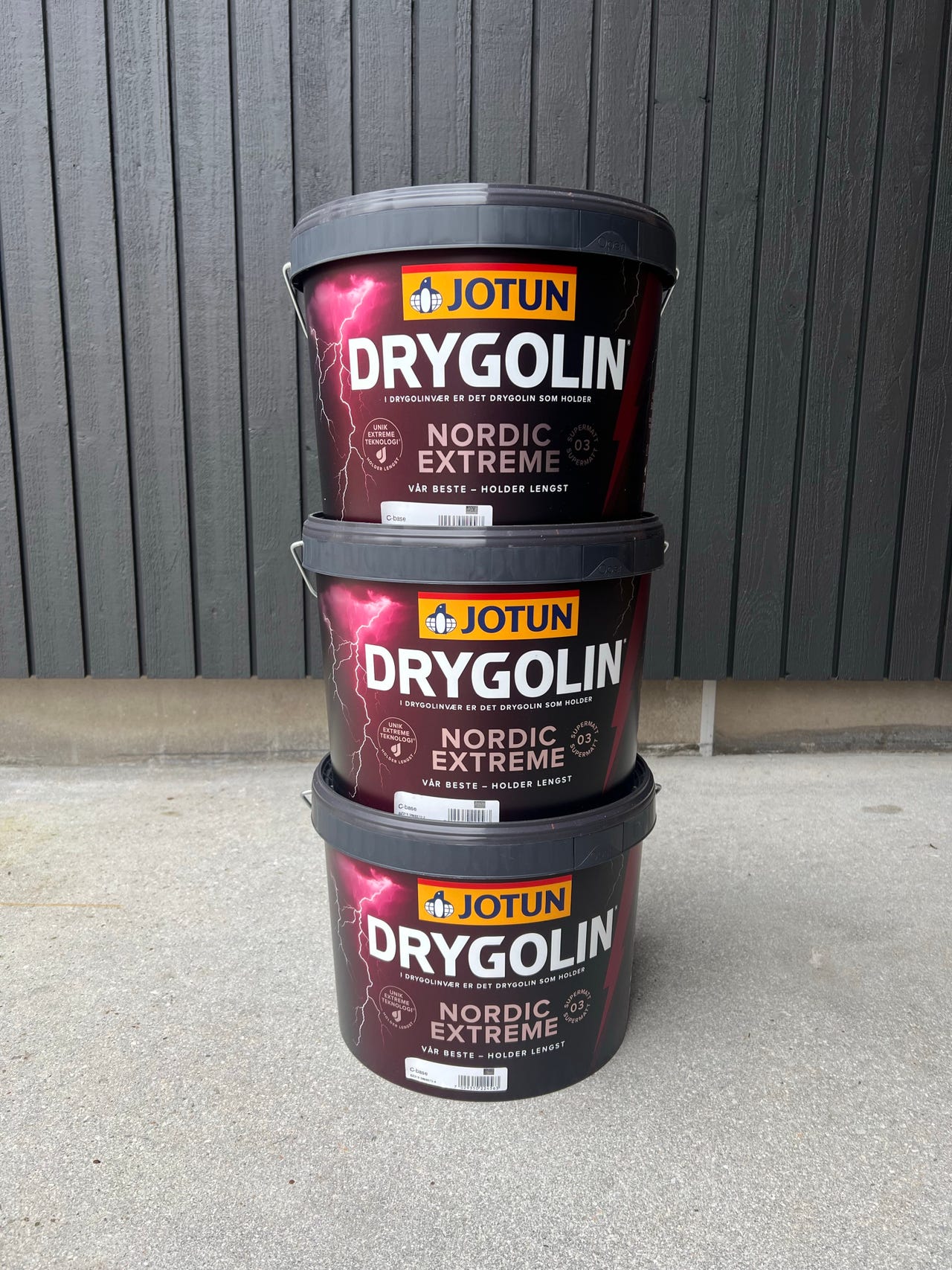 Jotun Drygolin Nordic Extreme Dempet Sort | FINN-torget