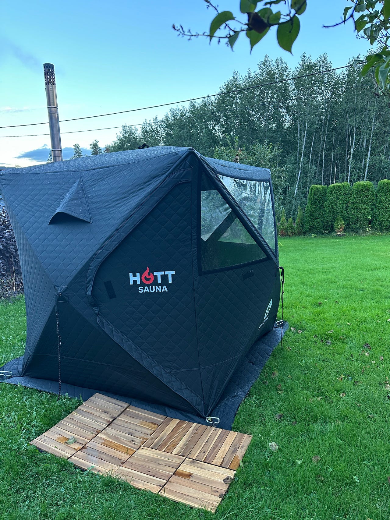 UTLEIE Hott Sauna Isolert popup badstue telt | FINN-torget