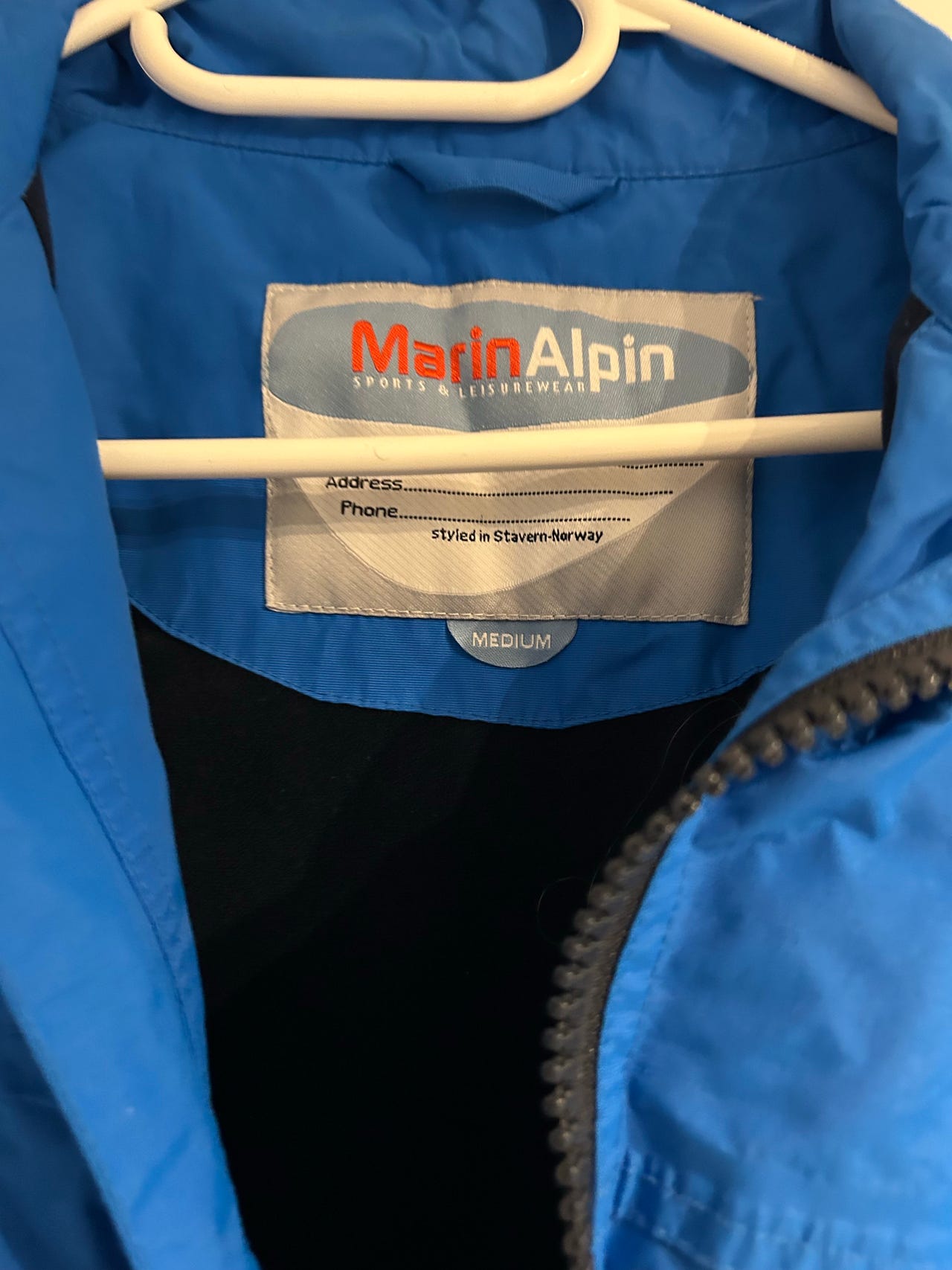 Marin Alpin Jakke Blå Herre | FINN-torget