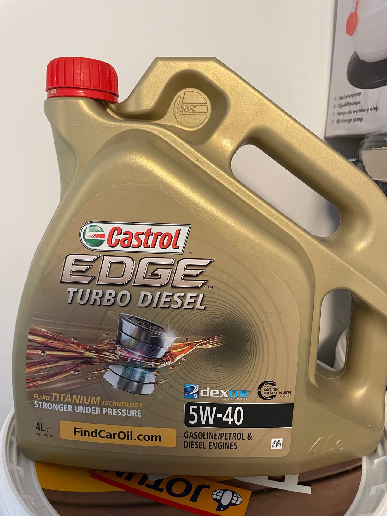 CASTROL EDGE Turbo Diesel 5W-40 motorolje | FINN-torget