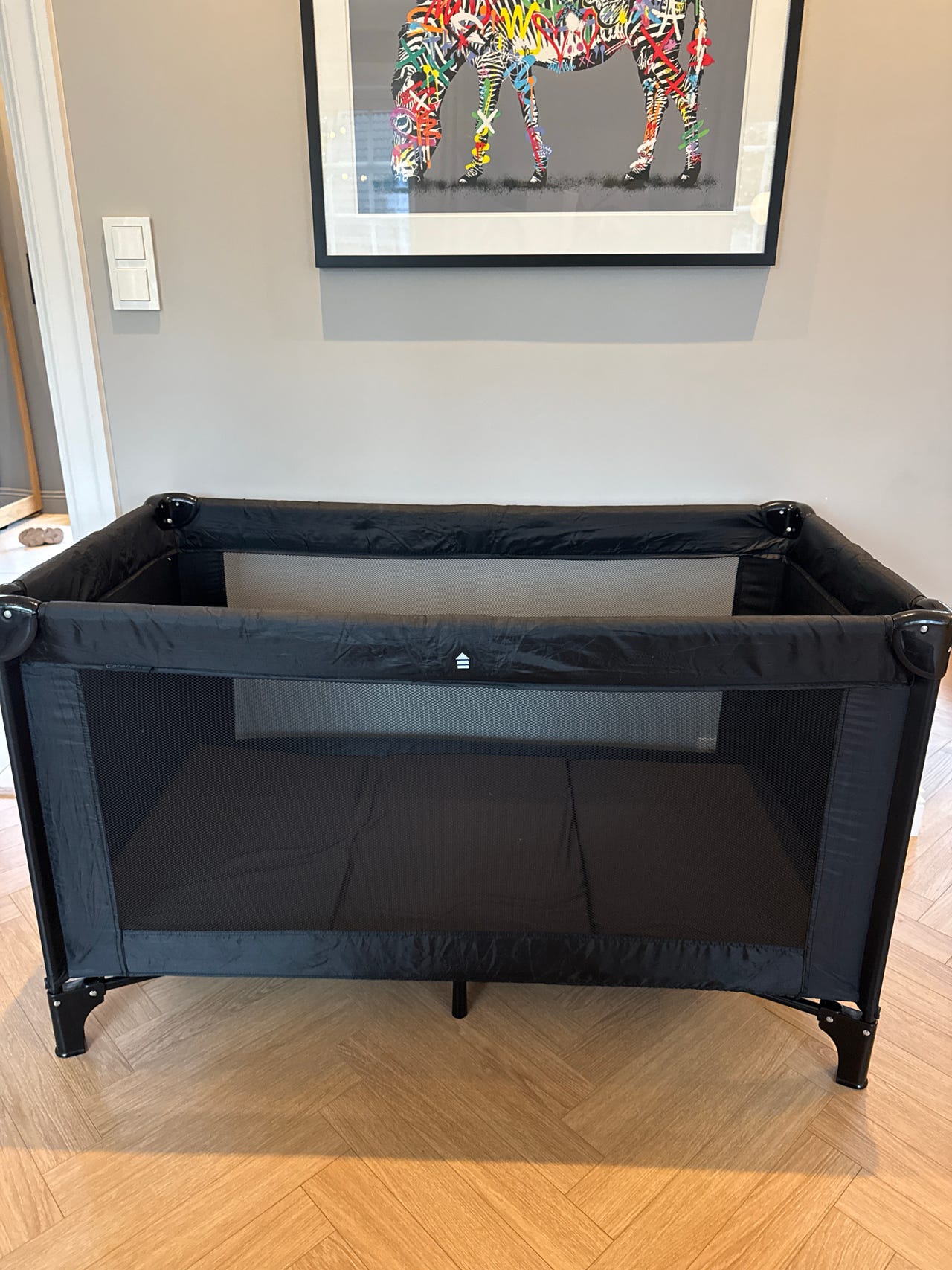 Carena reiseseng med ekstra madrass 120cm x 60 cm - som ny | FINN-torget
