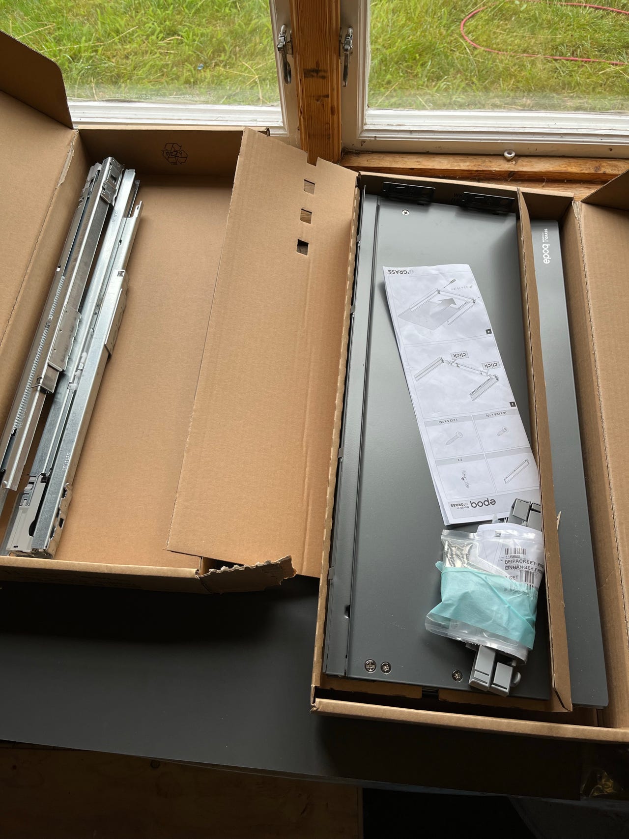 Reservert Epoq Bodea skuffesider med skinner 55 cm | FINN-torget