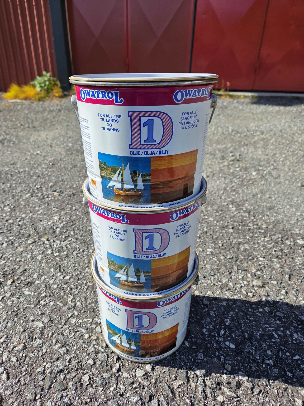 Owatrol D1 og D2 deks olje | FINN-torget