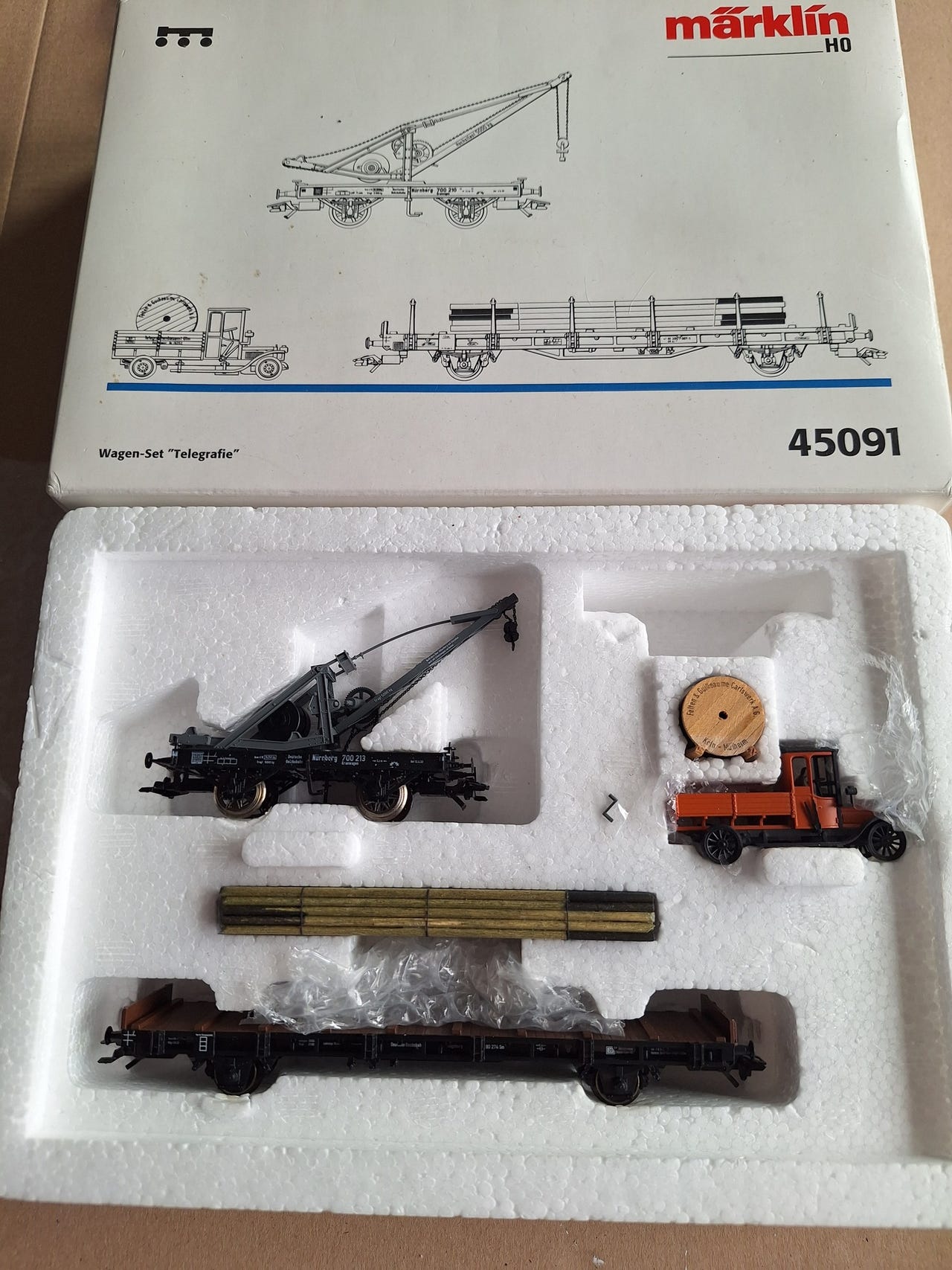Märklin 45091 telegraf-sett - AC - HO | FINN-torget