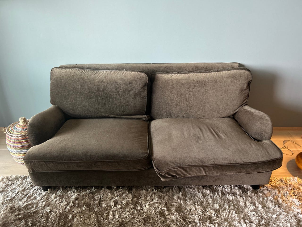 Pent brukt sofa gis bort, les beskrivelsen | FINN-torget