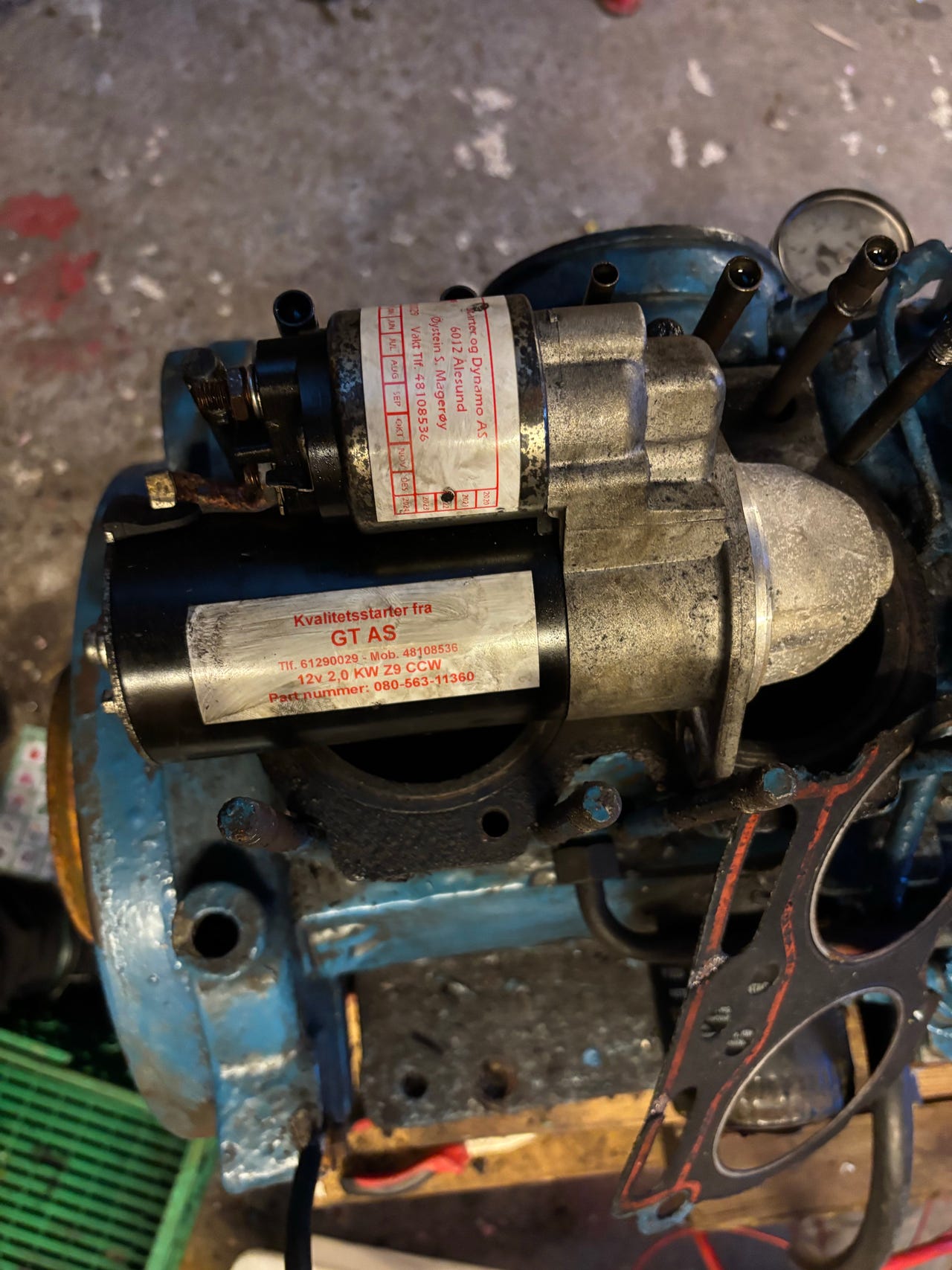 Sabb 2H 18hk delemotor/deler, ny starter | FINN-torget