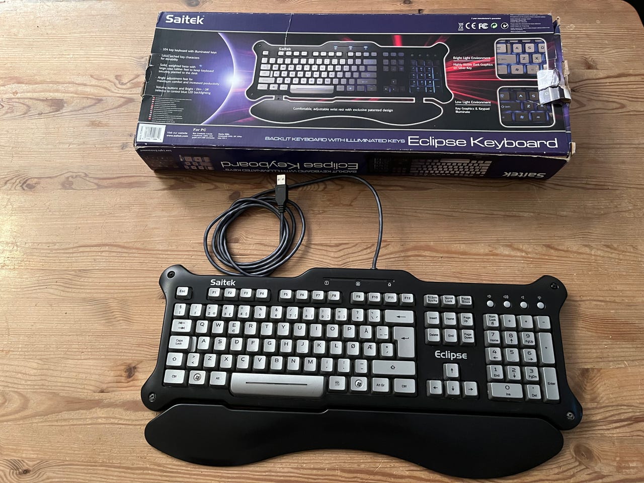 Saitek Eclipse Keyboard | FINN-torget