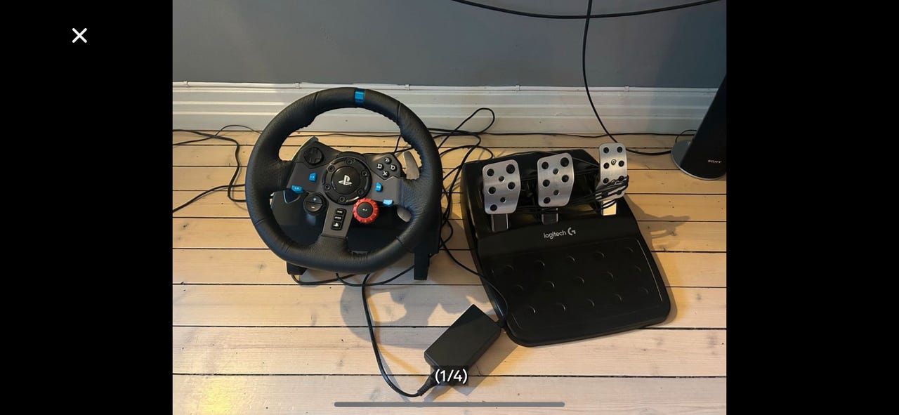 Logitech G29 Racing Wheel med Pedaler | FINN-torget